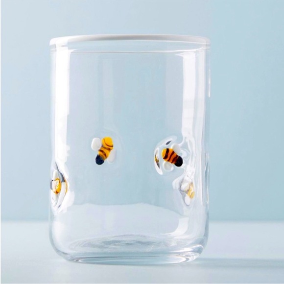 Anthropologie | Dining | Anthropologie Lola Bee Juice Glass Icon Glass ...